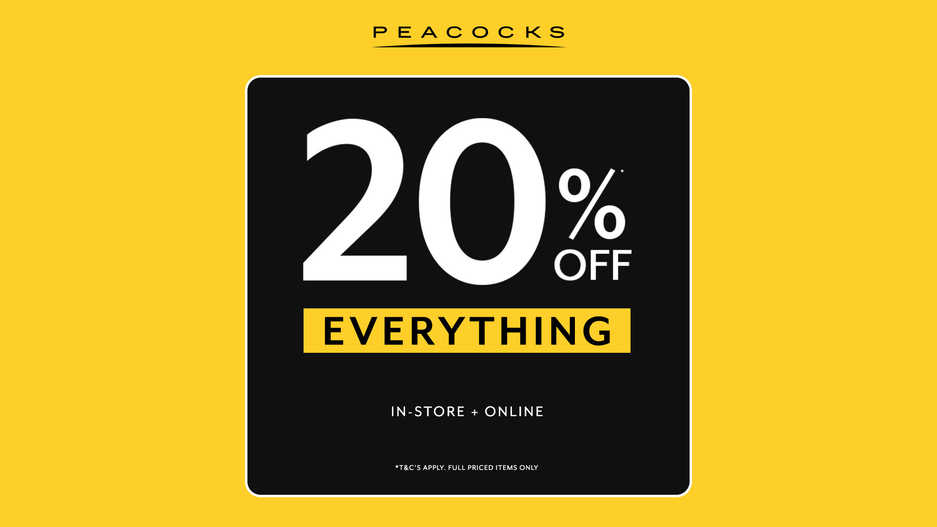 Summer Sale at Peacocks! - The Forum Shopping Centre