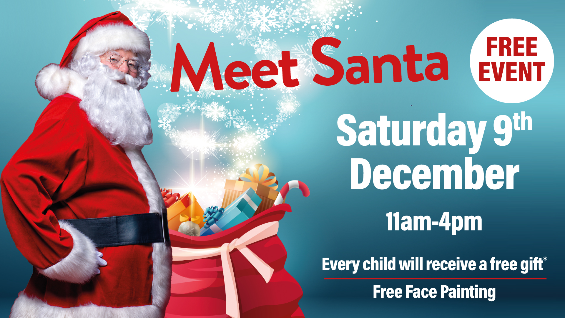 Meet Santa! Saturday 9th December - The Forum Shopping Centre
